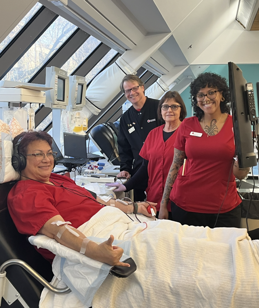 Amid a Severe Blood Shortage, 29-Year Red Cross Phlebotomist and Avid ...